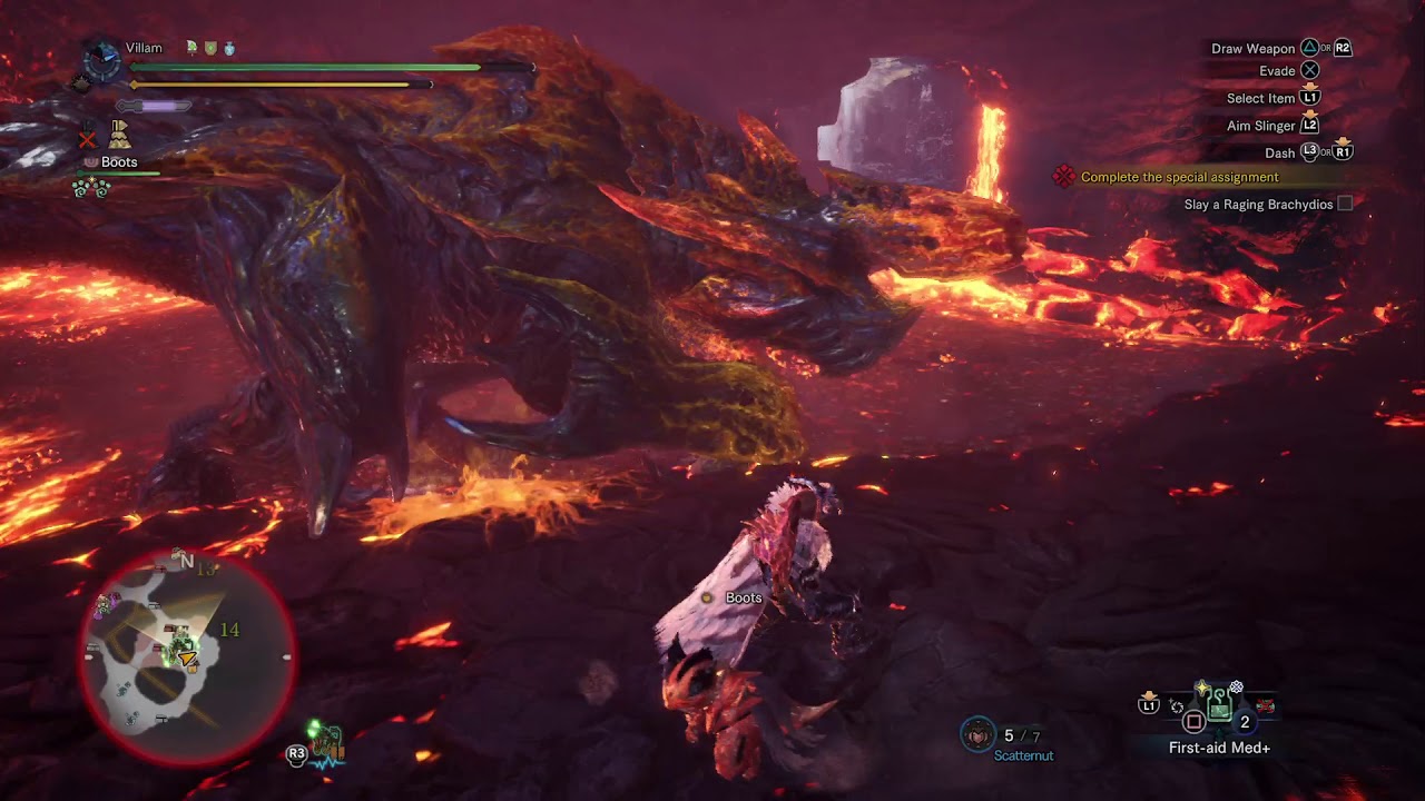 Raging Brachydios Solo - First Time - YouTube