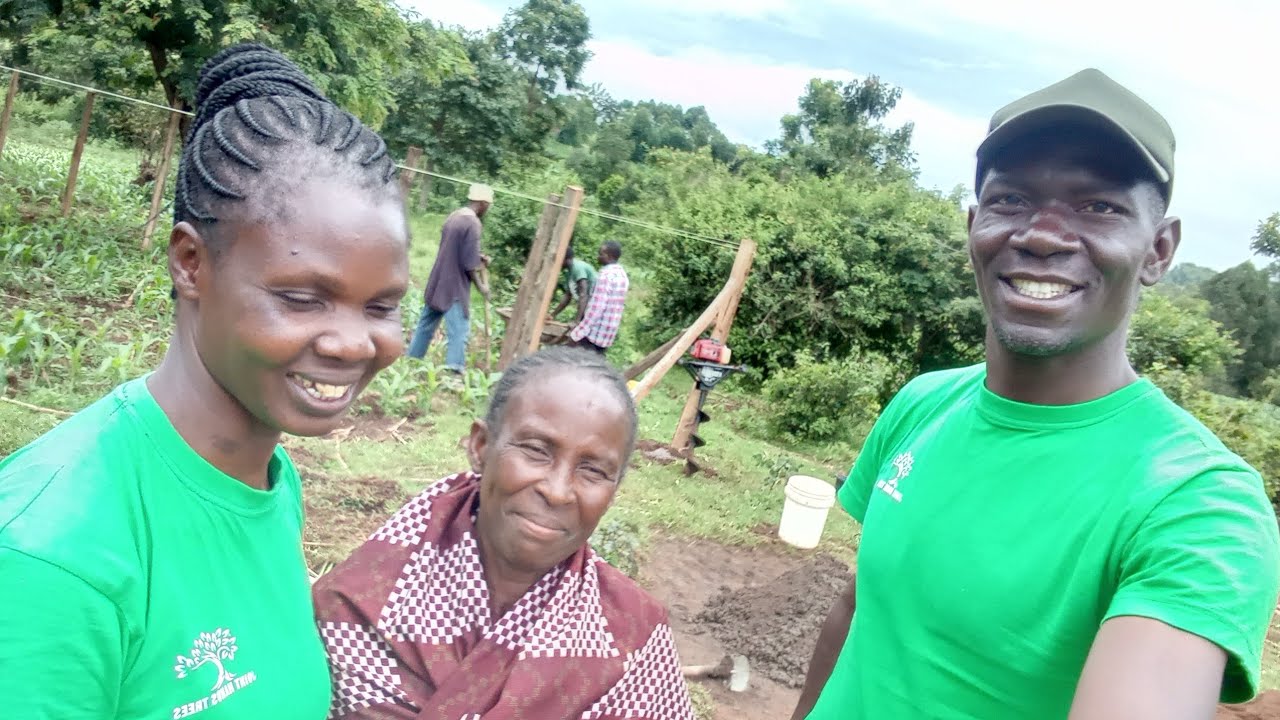 Ground breaking for forest garden in Kiburanga Village, Migori - Kenya ...