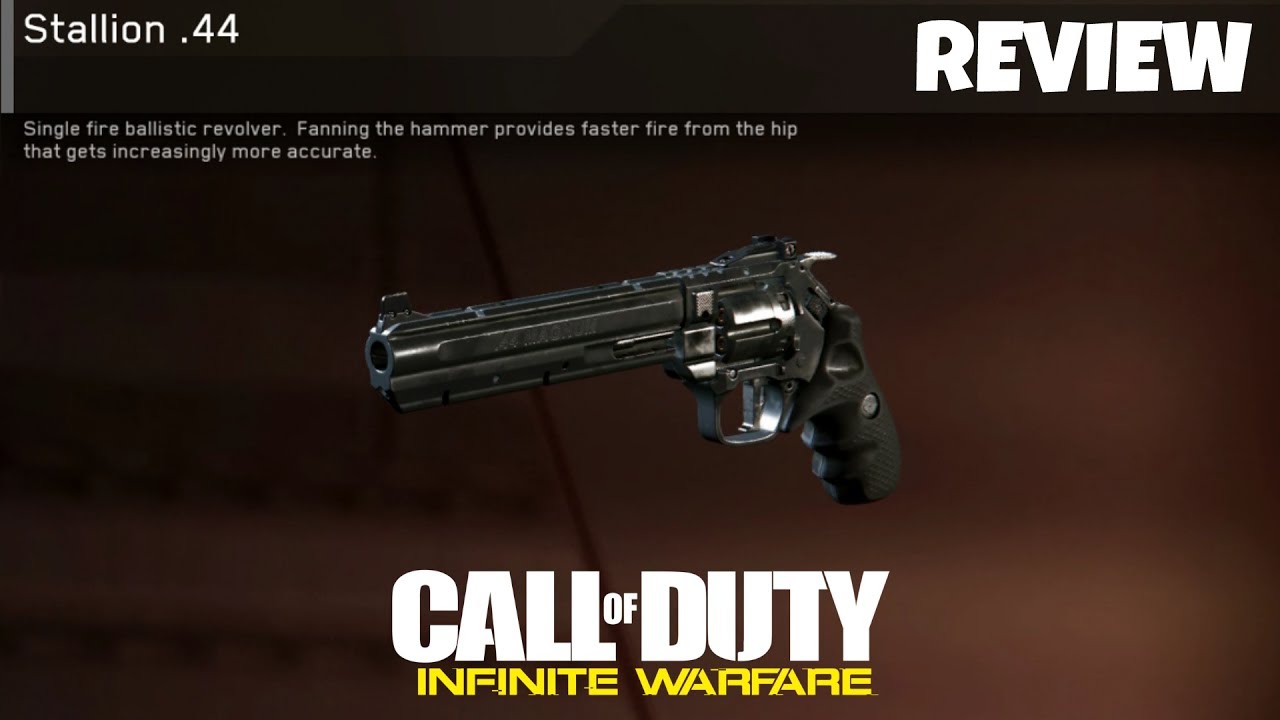 STALLION .44 Handgun DLC Weapon Review (CoD:IW) - YouTube