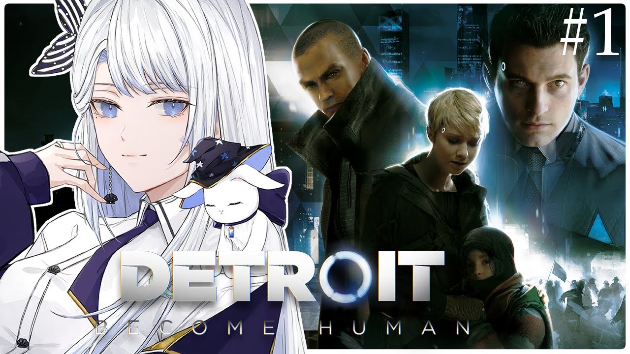 【Detroit: Become Human】 Hi my name is Connor Part 1【Jin尋 Channel】| EN ...