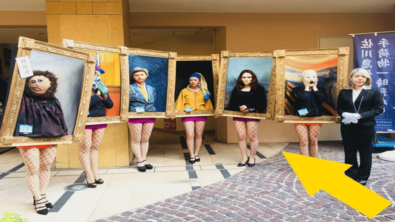 Japanese Art Students Turned Themselves Into Famous Paintings Including ...