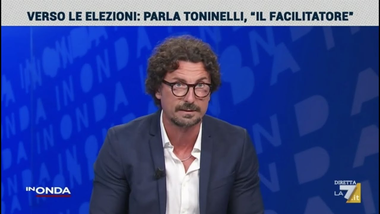 Danilo Toninelli ospite a In Onda - 27/08/2020 - YouTube