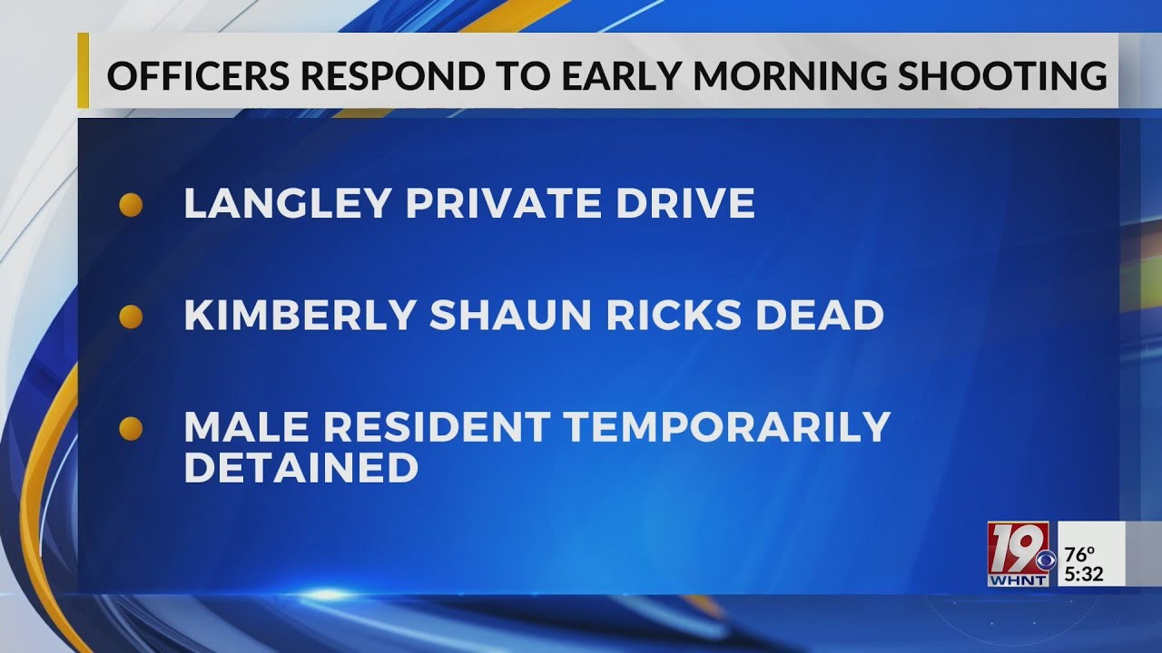 Officers Respond To Early Morning Shooting | October 20, 2024 | WHNT ...