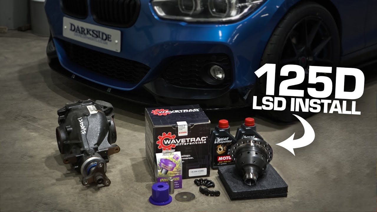 BMW 125D B47 Welded LSD (Limited Slip Differential) Install! - YouTube