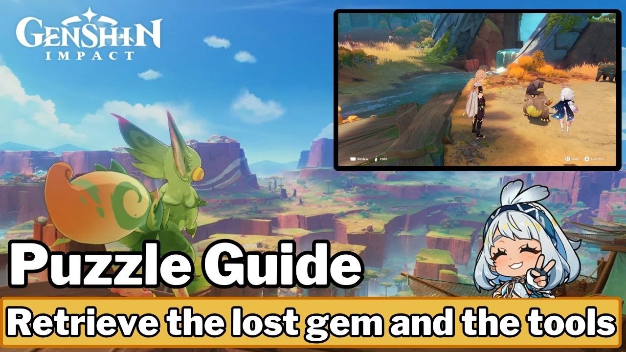 Retrieve the lost gem and the tools - Genshin Impact [Natlan] - YouTube
