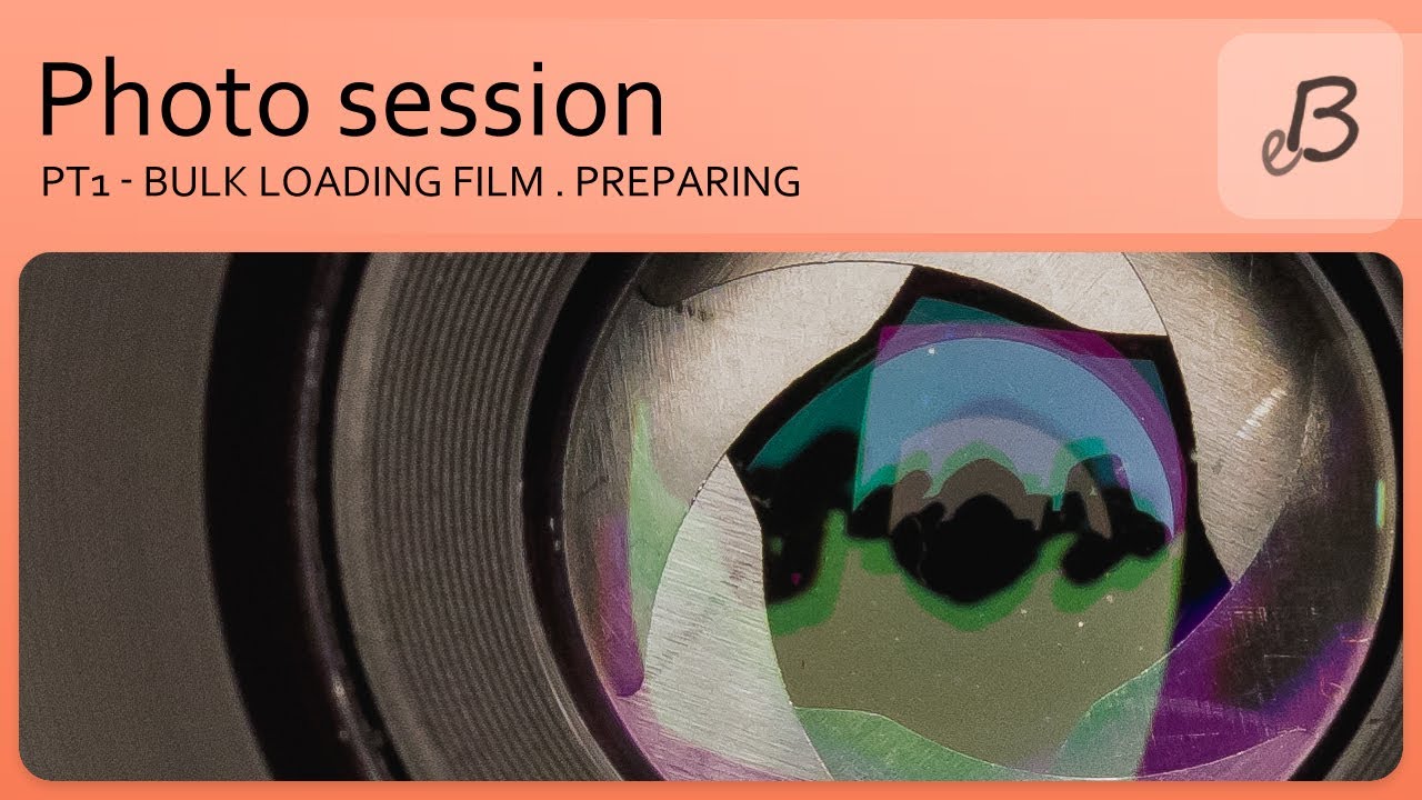 Photo Session Pt.1 - bulk loading the film, preparing - YouTube