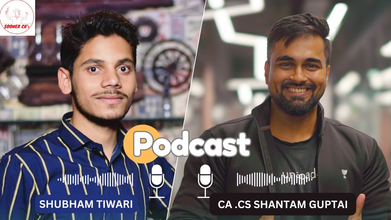 PODCAST WITH CA SHANTAM GUPTA SIR: SHAAN SIR की WILD IMAGINATION जानकर ...