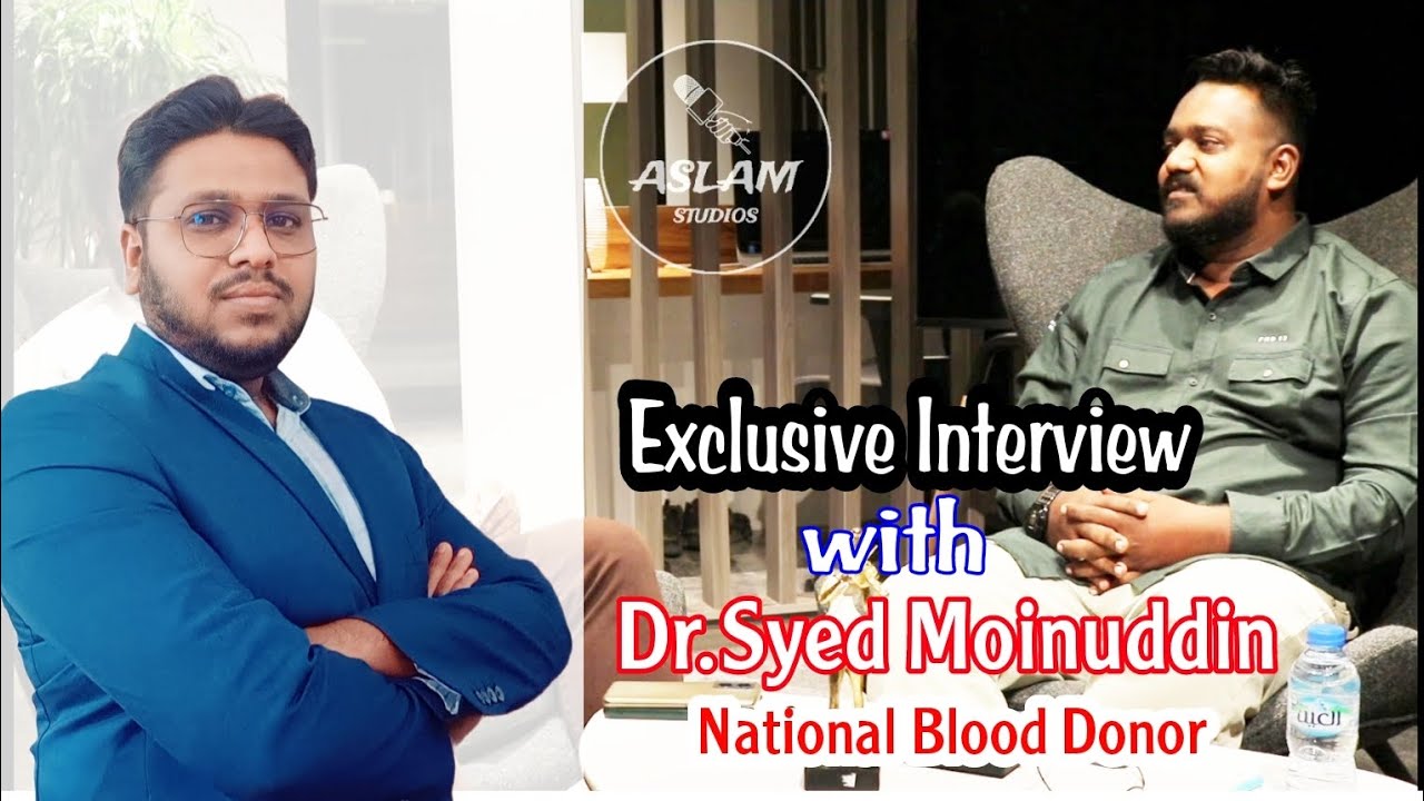 Exclusive Interview with Dr.Syed Moinuddin @AslamStudios #salamabdulkalam2024 - YouTube