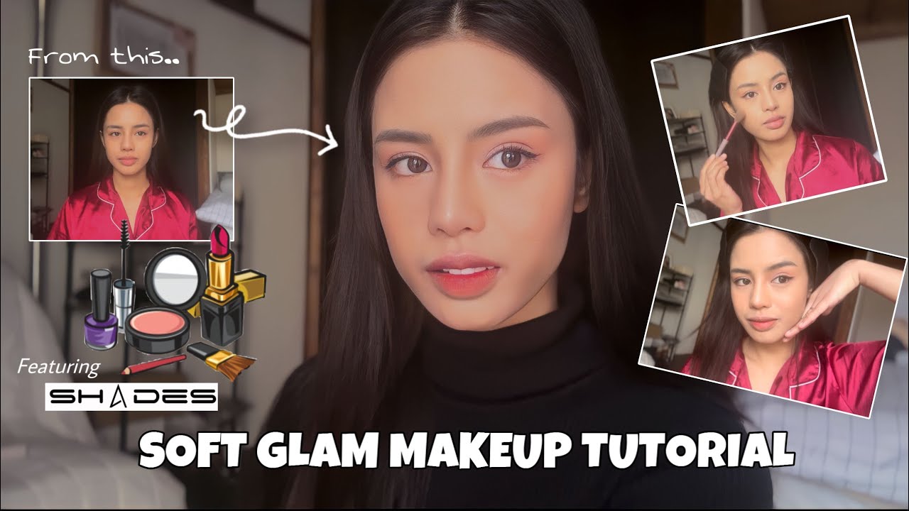 Soft Glam Makeup Tutorial | Ft. Shades Cosmetics | Skin Issues | GRWM ...