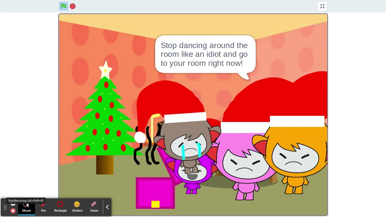 Nano gets grounded on christmas (Made by ElectromanRocks718 on Scratch ...