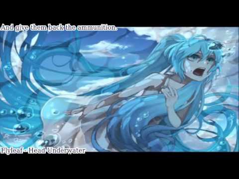 Nightcore - Head Underwater - Flyleaf - YouTube
