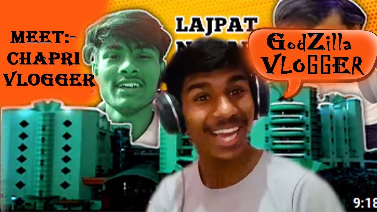 GodZilla Vlogger || Chapri vlogger || my first vlog || indian volg ...