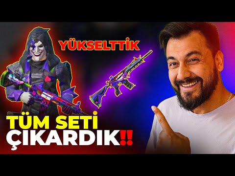 MASKARA M416 TEK ATIP YÜKSELTTİK 😱 TÜM SETİ ÇIKARDIK / Pubg Mobile Kasa Kutu Açılımı