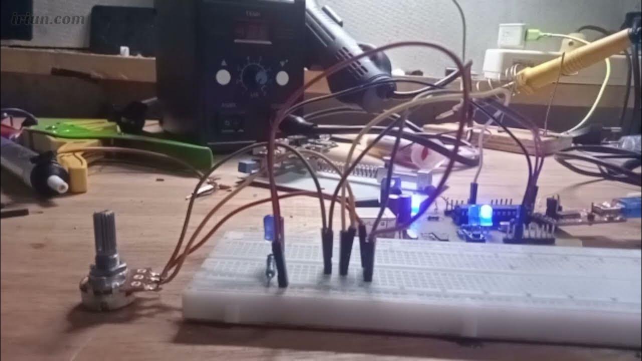 PEMULA PASTI BISA!!! KONTROL LED PADA ARDUINO MENGGUNAKAN POTENSIO ...