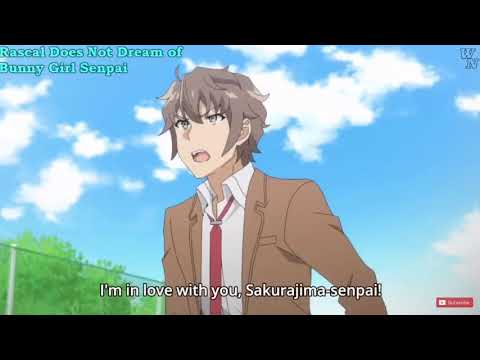 Sakuta Confessed His Love To Mai San (Rascal does not dream of a bunny ...
