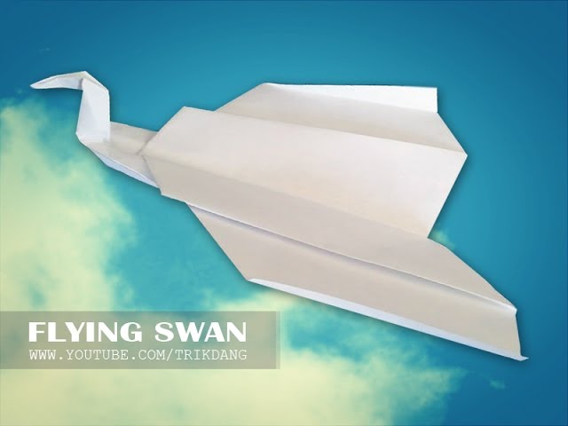 How To Make A Paper Swan That Flaps Its Wings
