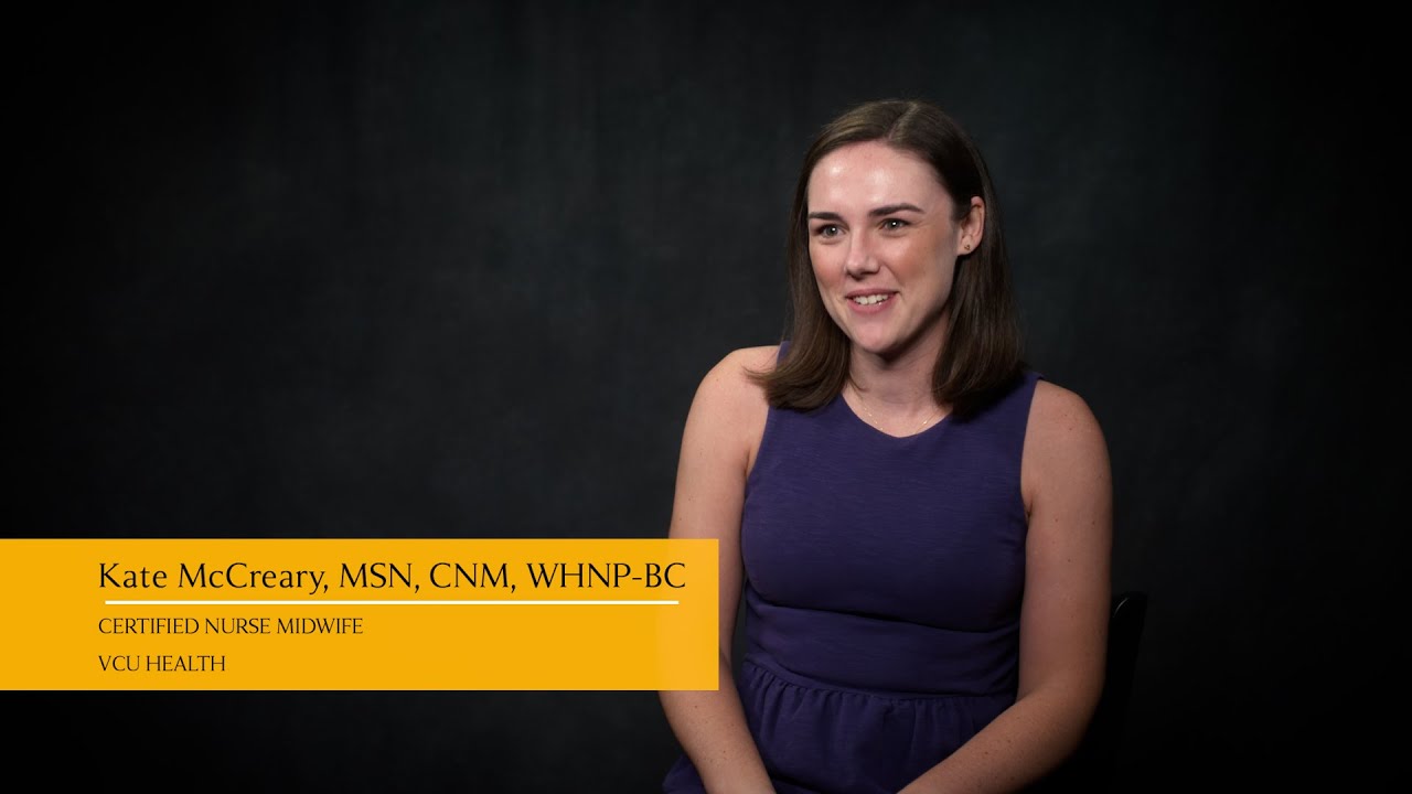 Kate McCreary, MSN, CNM, WHNP-BC, Nurse Midwife, VCU Health - YouTube