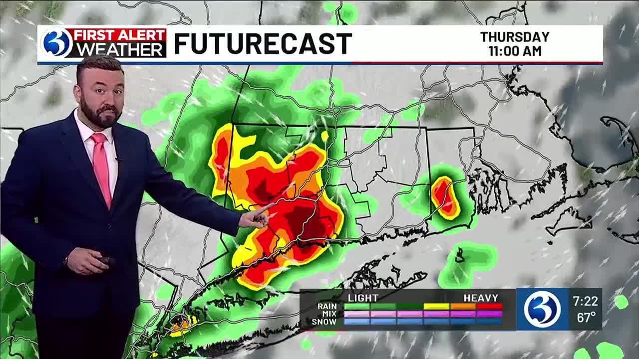 FIRST ALERT WEATHER DAY: Strong to severe storms possible today - YouTube