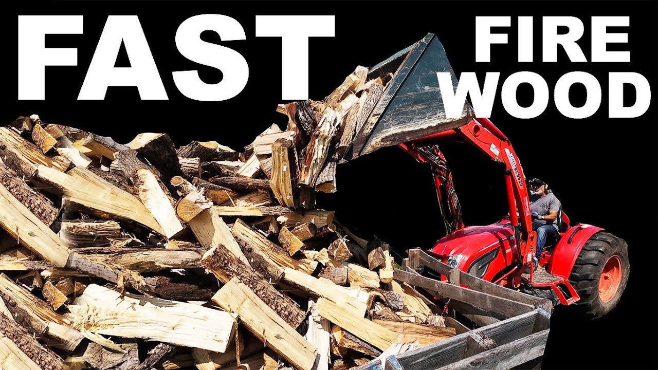 Eastonmade Ultra splitter...Fast FIREWOOD SPLITTING ! - YouTube