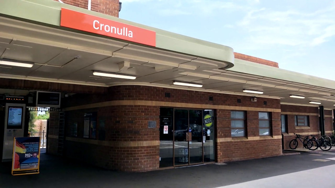 Cronulla Train Station Sydney NSW, Australia - YouTube