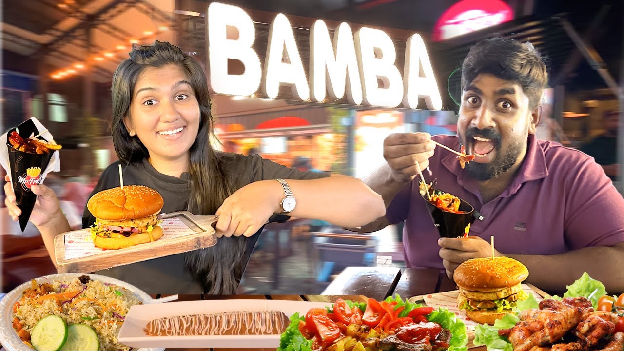 වැඩි කැමැත්තට BAMBA | Bamba Street Food | Day In the life Vlog | Food ...
