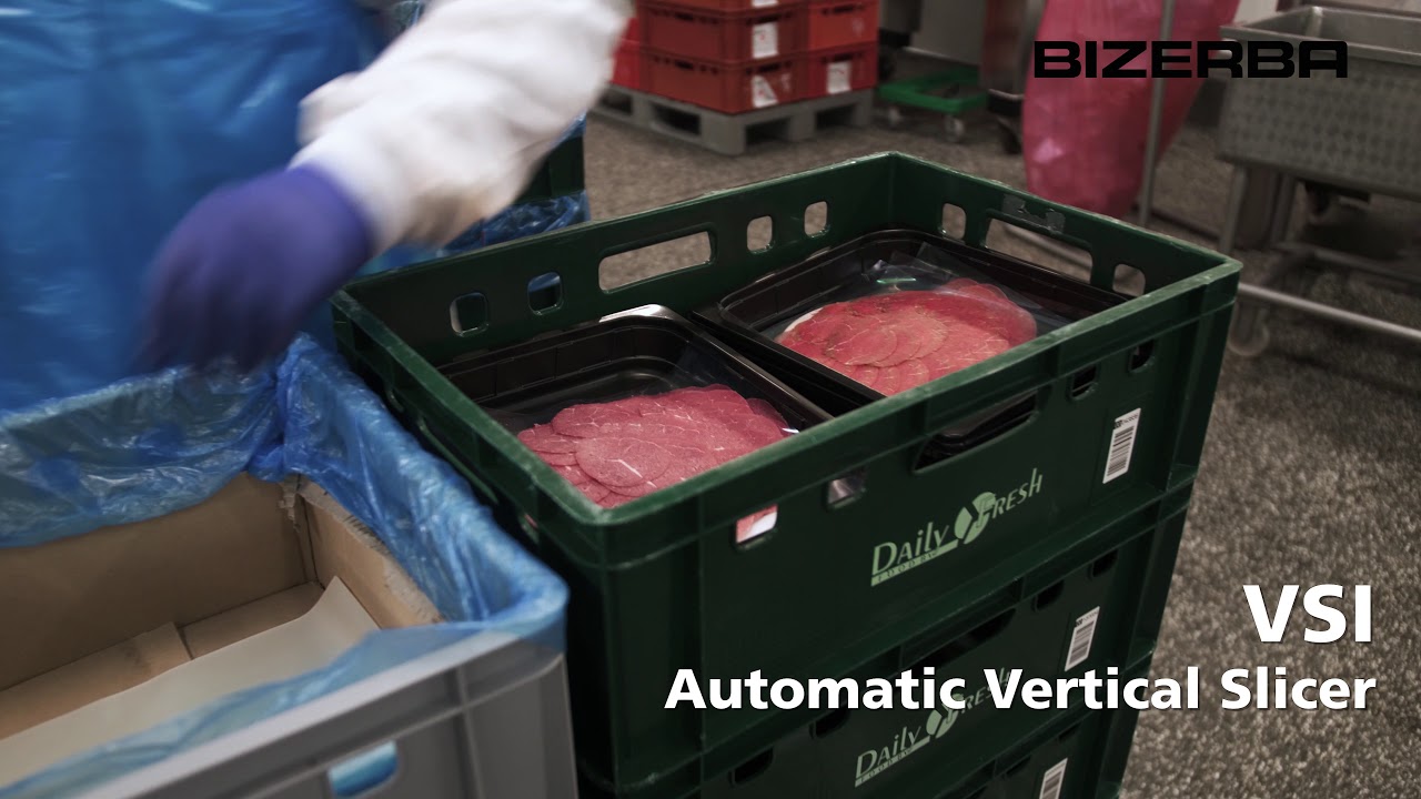 Bizerba VSI Digital Slicing at Daily Fresh Food | Geleen - YouTube