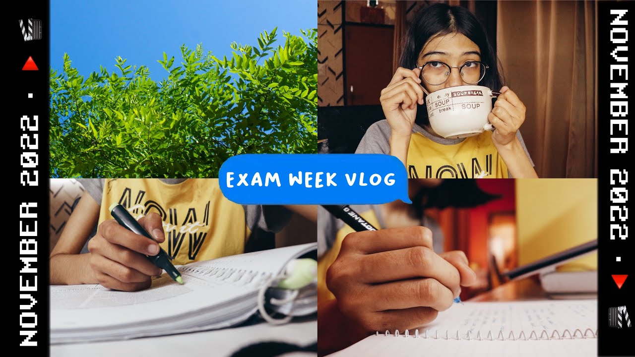 exam week in my life 🎞 intense studying, exam tips, productivity 📝 ...