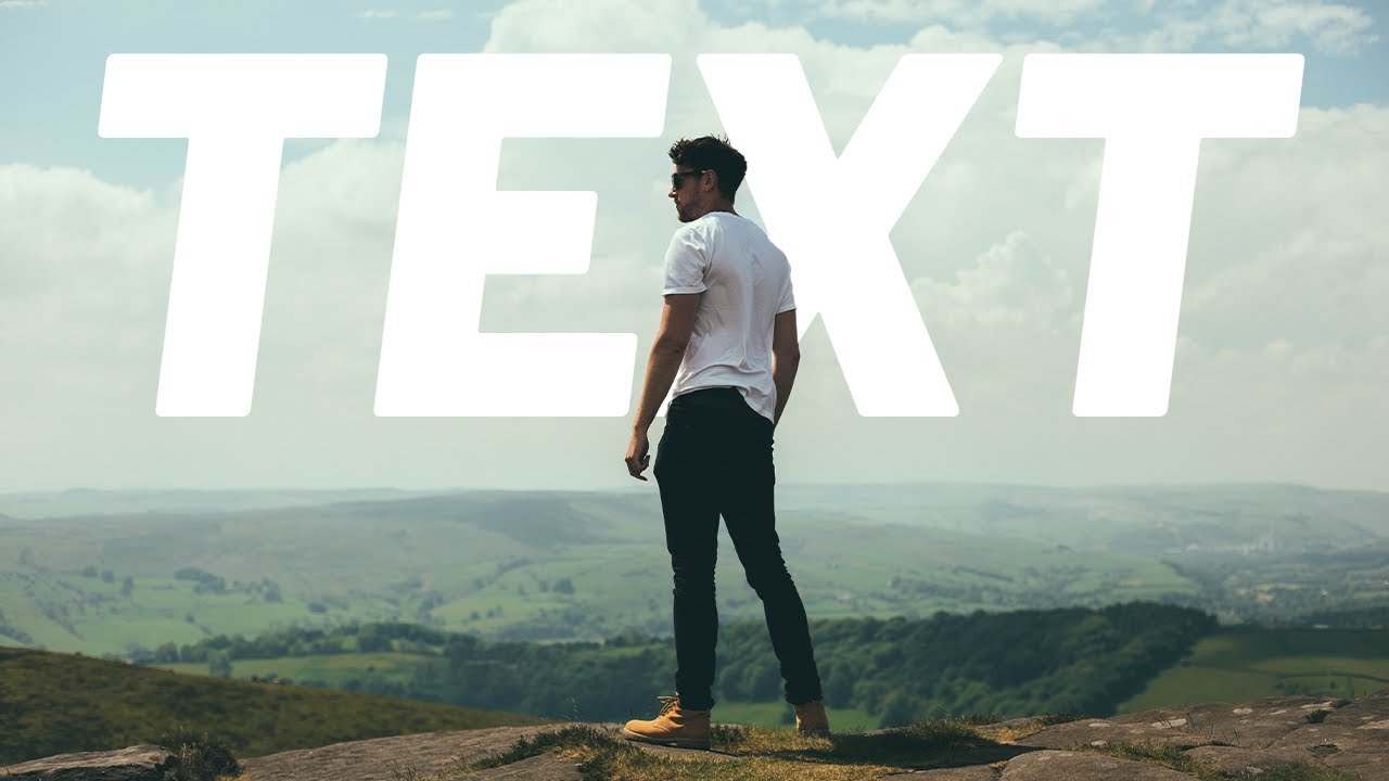 How to Send Text to Persons Back in Adobe Photoshop - YouTube