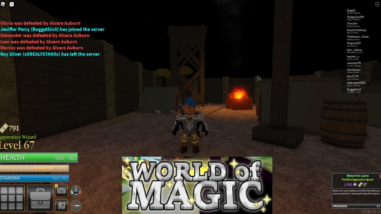 world of magic ep5 meating the exiled knight - YouTube