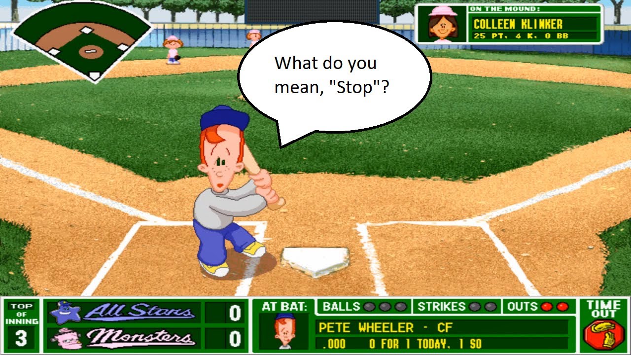 Backyard Baseball Streams - Season 1 (Playoffs Game 2): Pete's folly ...