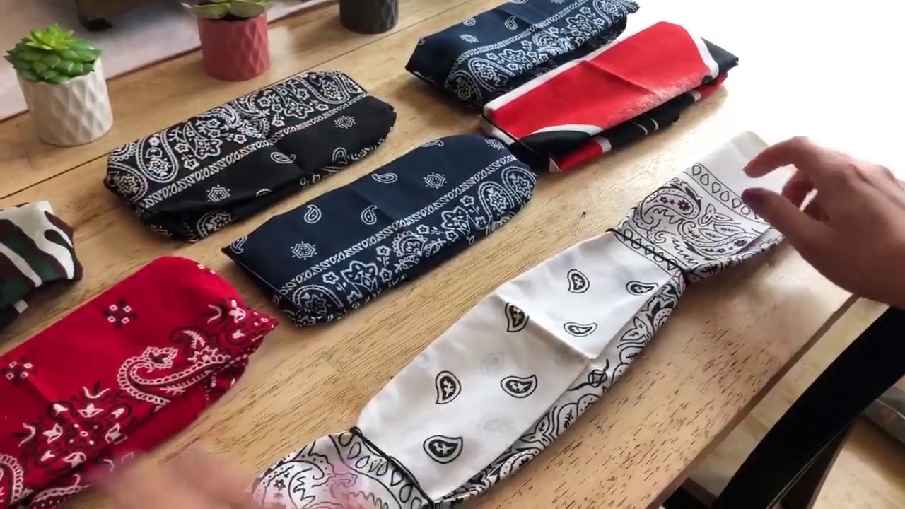 COVID Face masks & bandanas - YouTube