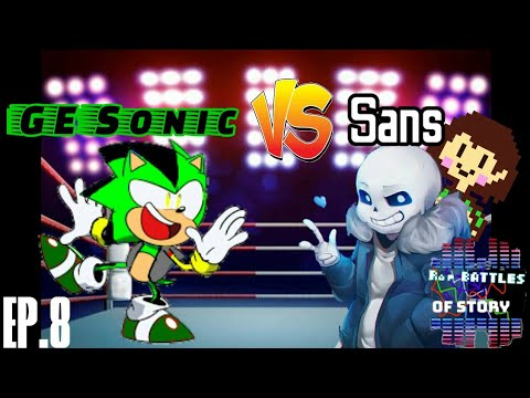 GE Sonic Vs Sans - Rap Battles Of Story (Repostado) - YouTube