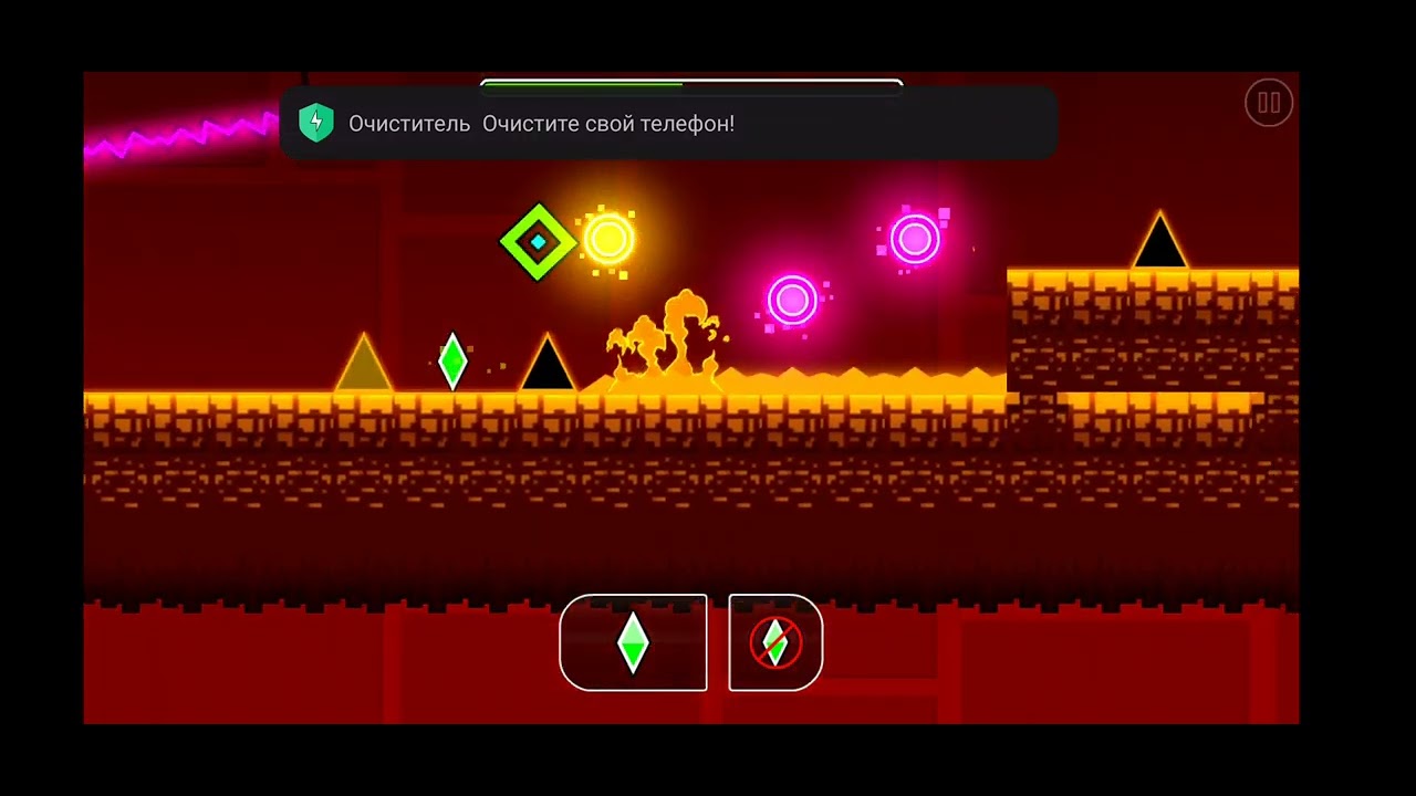 Geometry dash potbor levels 3 Pixel world - YouTube