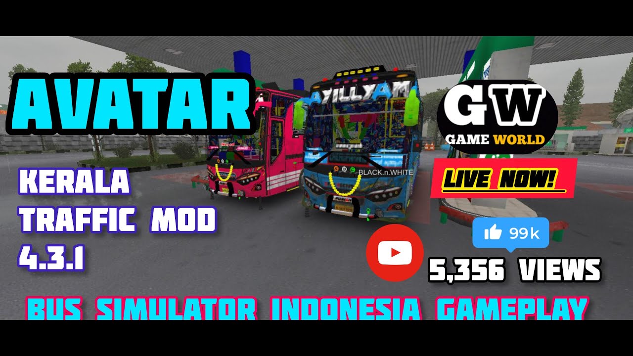 Malayalam Kerala Tourist Bus Live Avatar| Kerala Traffic v4. 3.1 |ROAD ...