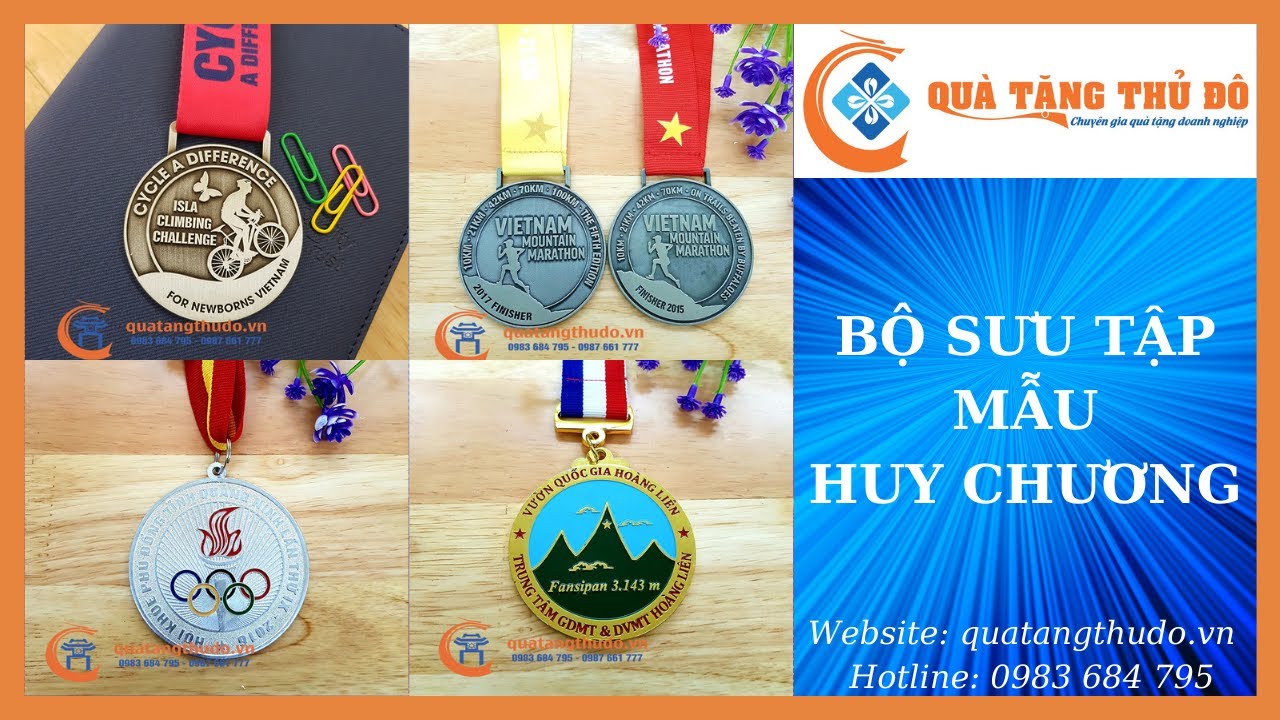 Huy chương trao giải theo thiết kế - Các mẫu huy chương đẹp, giá rẻ ...
