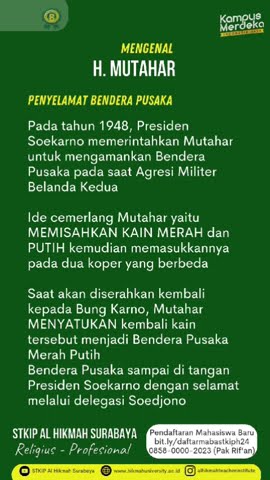 Sudahkah kamu mengenal H. Mutahar - YouTube