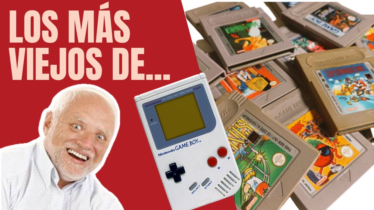 Los juegos MÁS VIEJOS de NINTENDO GAME BOY (1989) - Super Mario Land ...