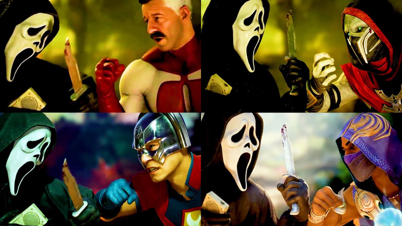 Mortal Kombat 1 - All Ghostface Interactions (UPDATED) - YouTube