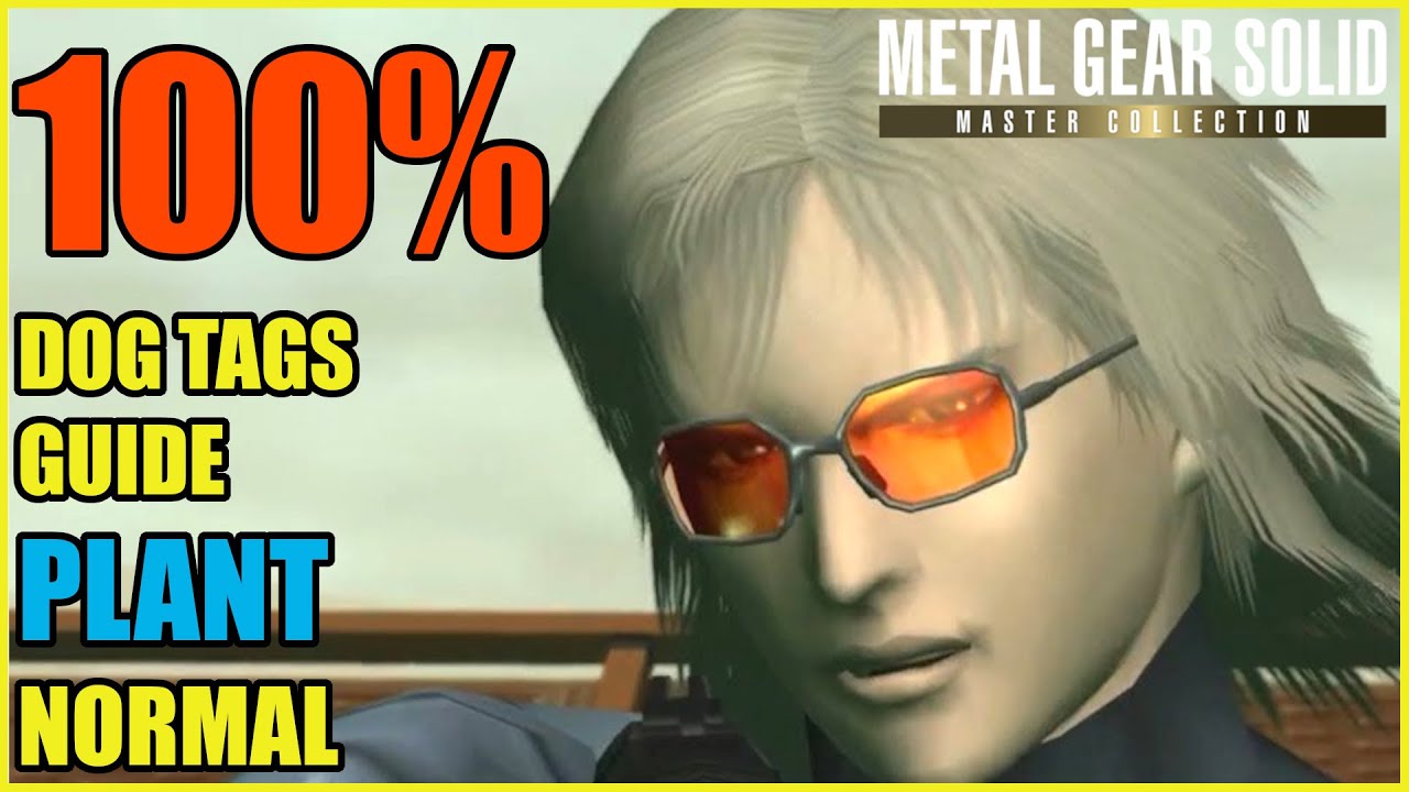METAL GEAR SOLID 2 MASTER COLLECTION | NORMAL DOG TAG GUIDE (PLANT ...