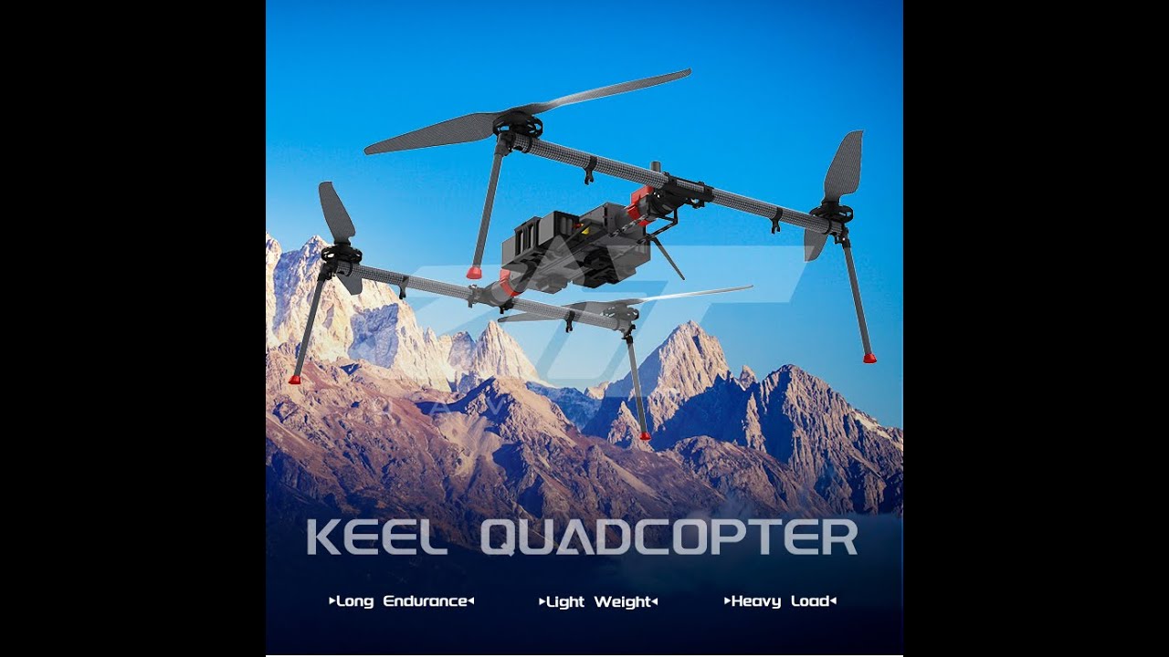 How to start the Keel quadcopter? - YouTube