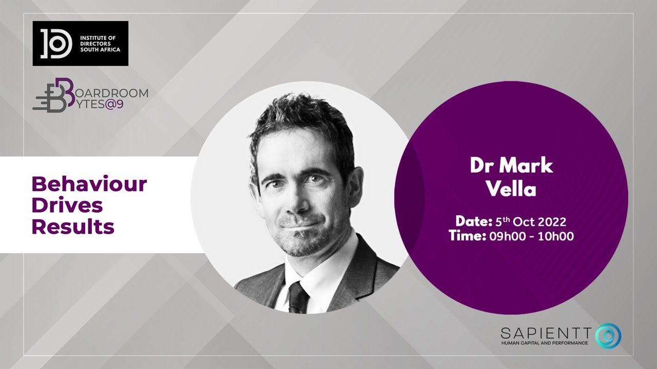 Behaviour Drives Results - YouTube