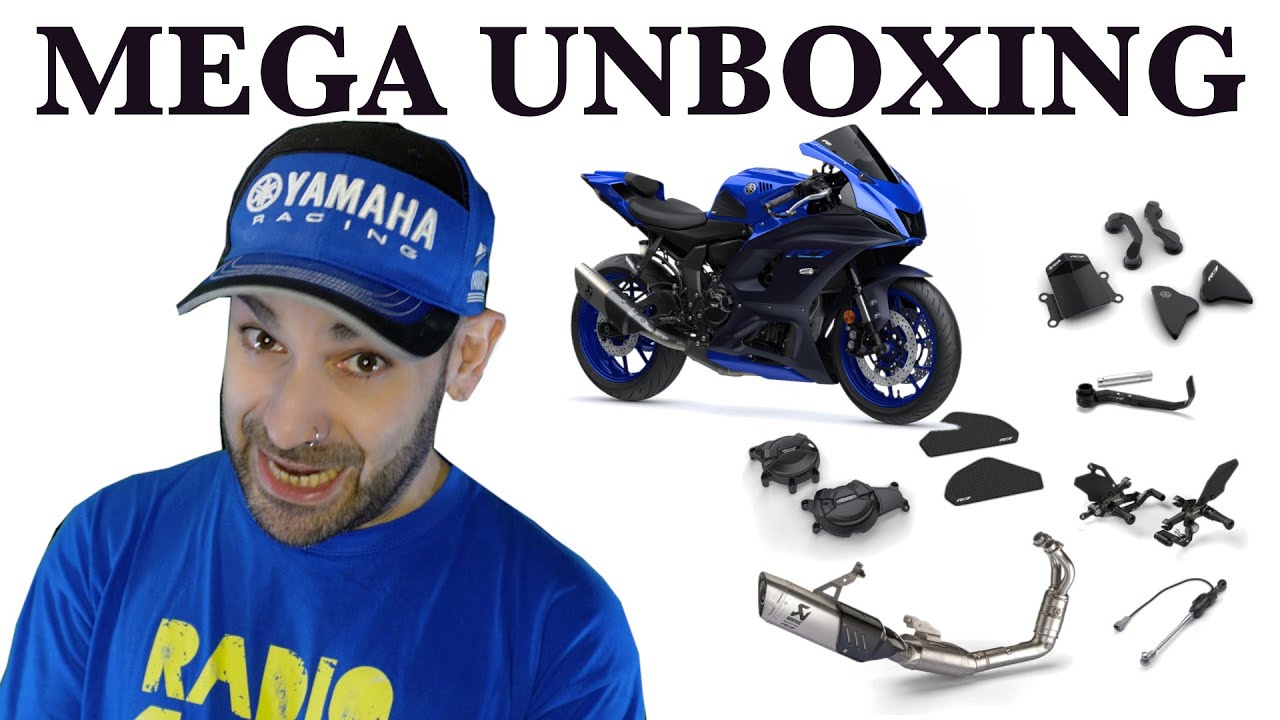 TUTTI I PEZZI DEL KIT ⚙️ RACING PER YAMAHA R7 - YouTube