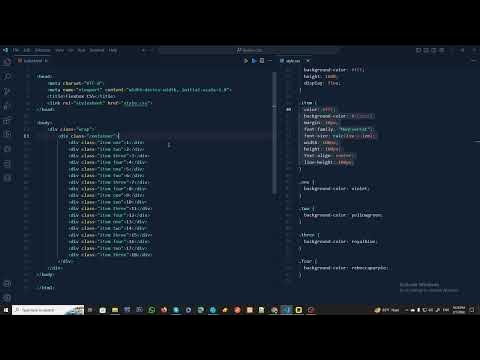 CSS Flex Container - YouTube