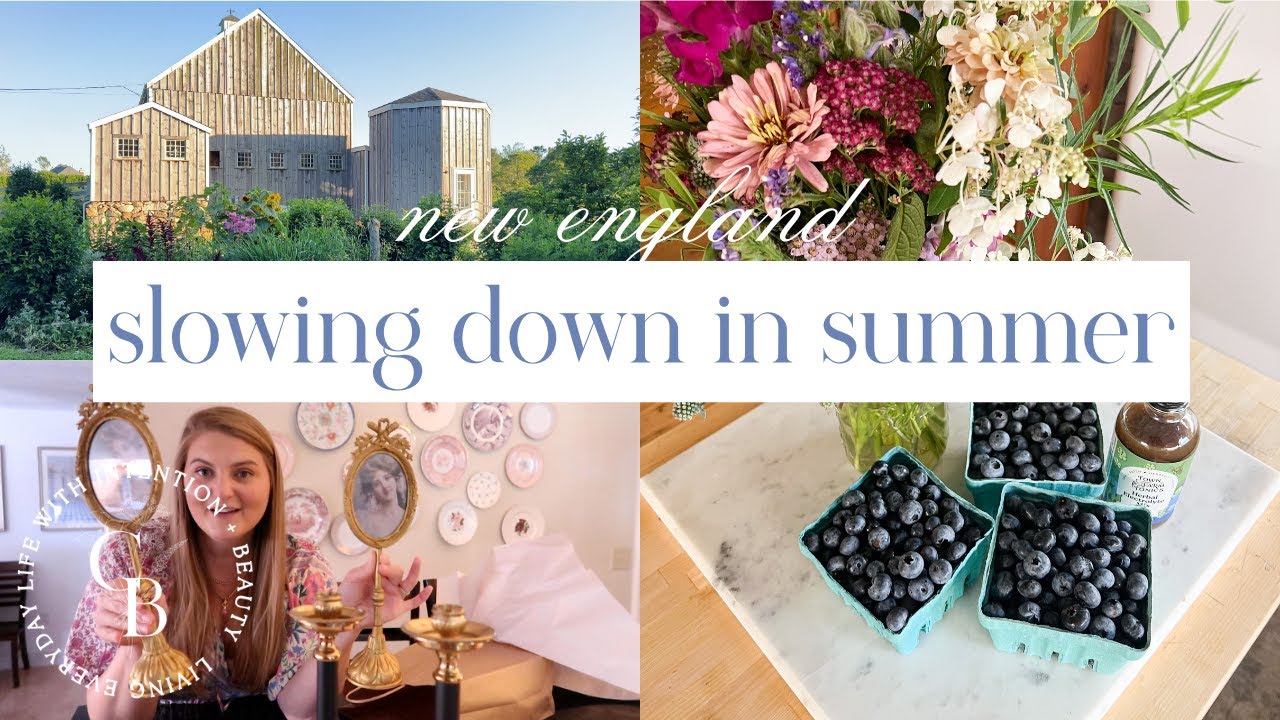 Simple Summer Joys | A Day of Flowers, Rain, Thrifting & Homemade Jam ...