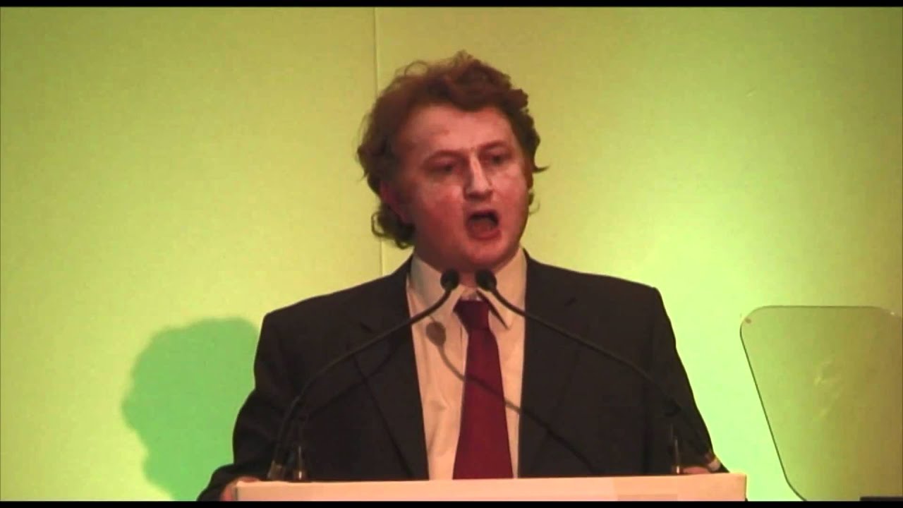 Jake Griffiths Leader Wales Green Party conference pt1 - YouTube