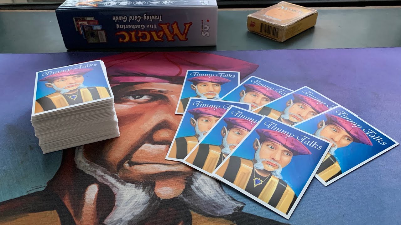 Custom Timmy Talks Sleeves (MTG) | Old School Magic the Gathering | 373 ...