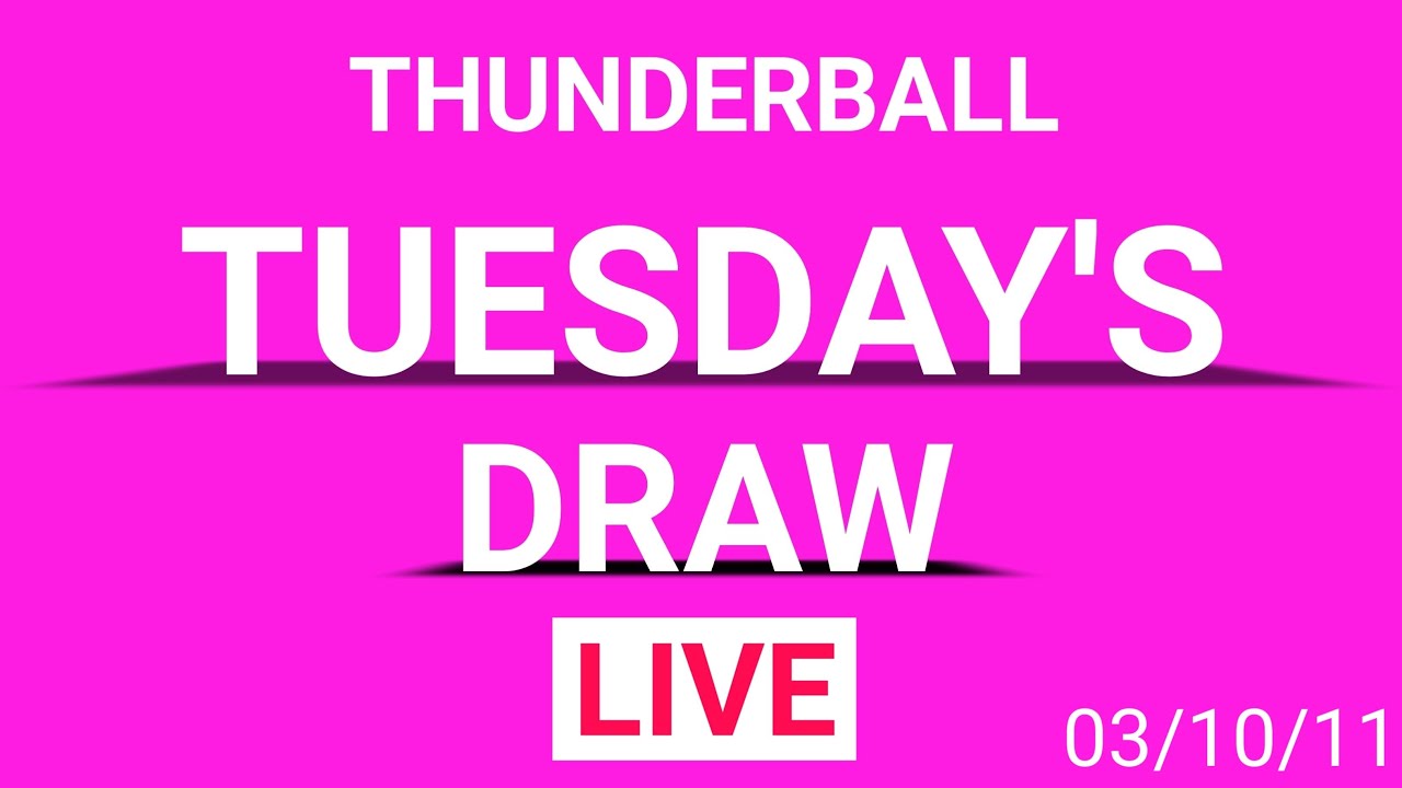 Thunderball live draw | Thunderball draw live 03 October 2023 - YouTube