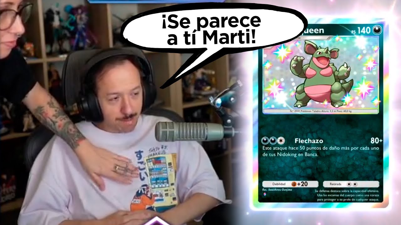 Knekro duerme en el sofá por comparar a Marta con un Pokemon 👍 - YouTube