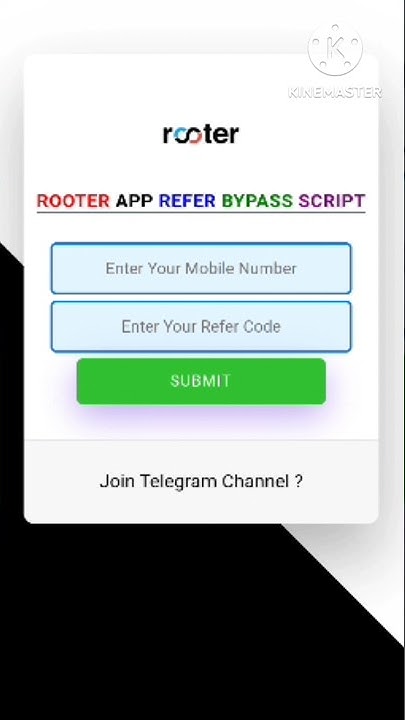 rooter app refer script | rooter app refer bypass script #shorts #viral #rooterapp - YouTube
