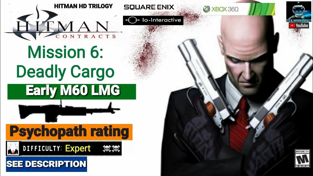 Hitman Contracts - Mission 6 - Getting the M60 early - Psychopath ...